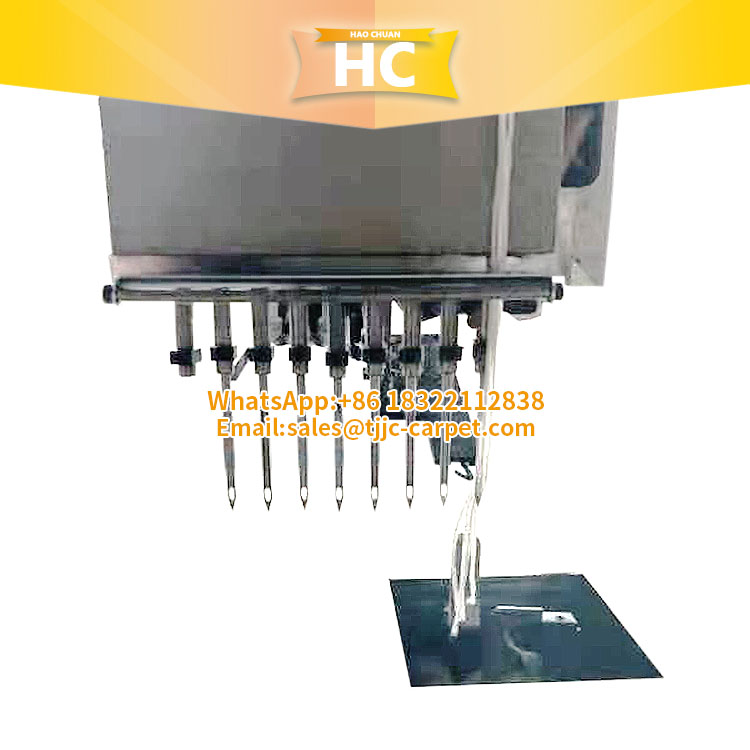 custom rug table tufting machine DST Format Drawing